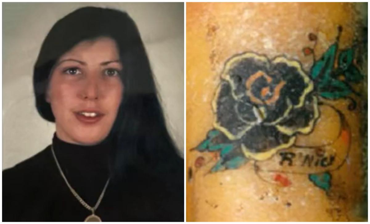 Ea este Rita: "Femeia cu tatuaj cu floare", identificată la 30 de ani ...