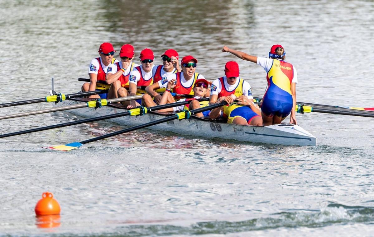 Încă o medalie de aur pentru România la Campionatul Mondial de Canotaj ...