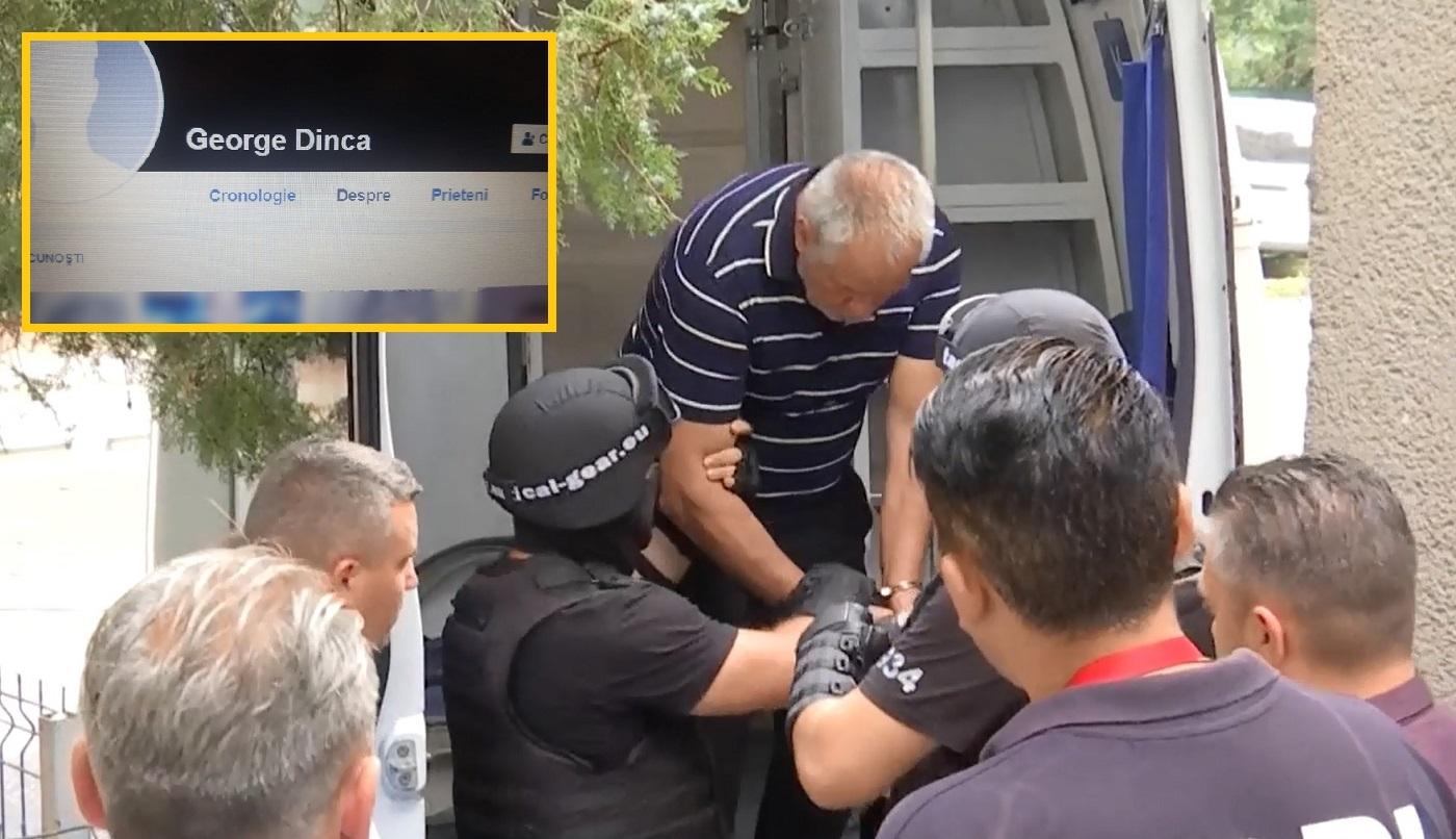 Criminalul din Caracal se prezenta drept George Dincă pe Facebook