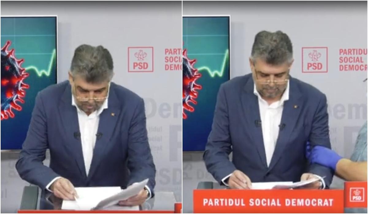 Președintelui PSD, Marcel Ciolacu, i s-a făcut rău în timpul ...