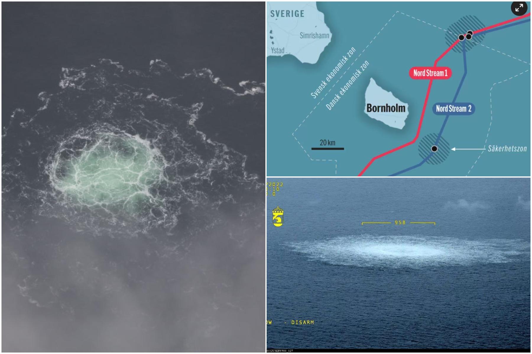 Urme de explozibili găsite la locul celor 4 găuri din gazoductele Nord ...