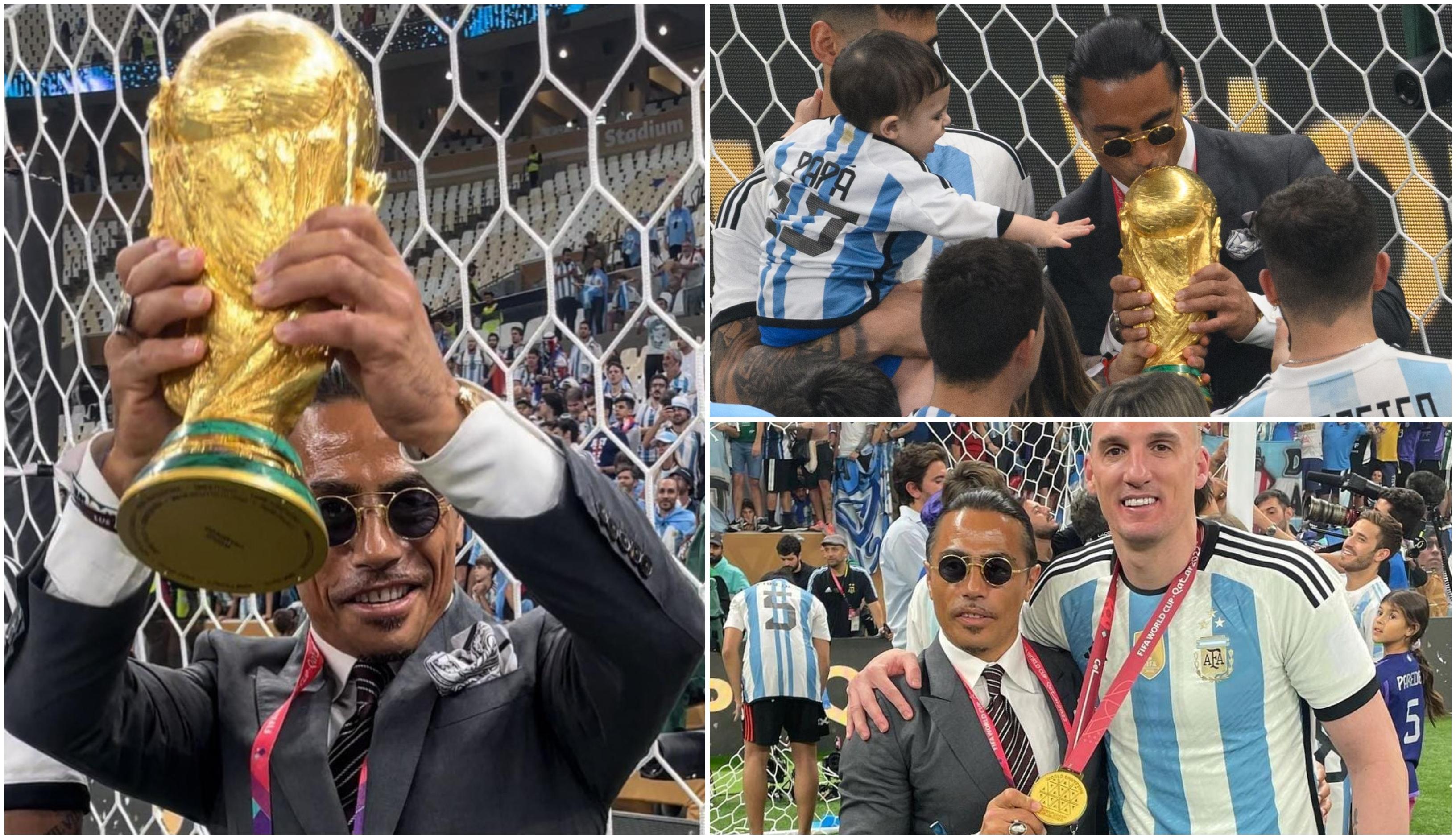 Salt Bae, anchetat de FIFA după ce i-a hărțuit pe teren pe jucătorii ...