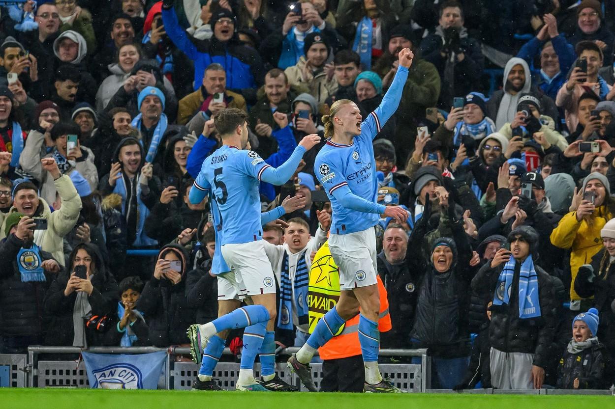 Manchester City - Leipzig 7-0, în optimile Ligii Campionilor. Erling ...