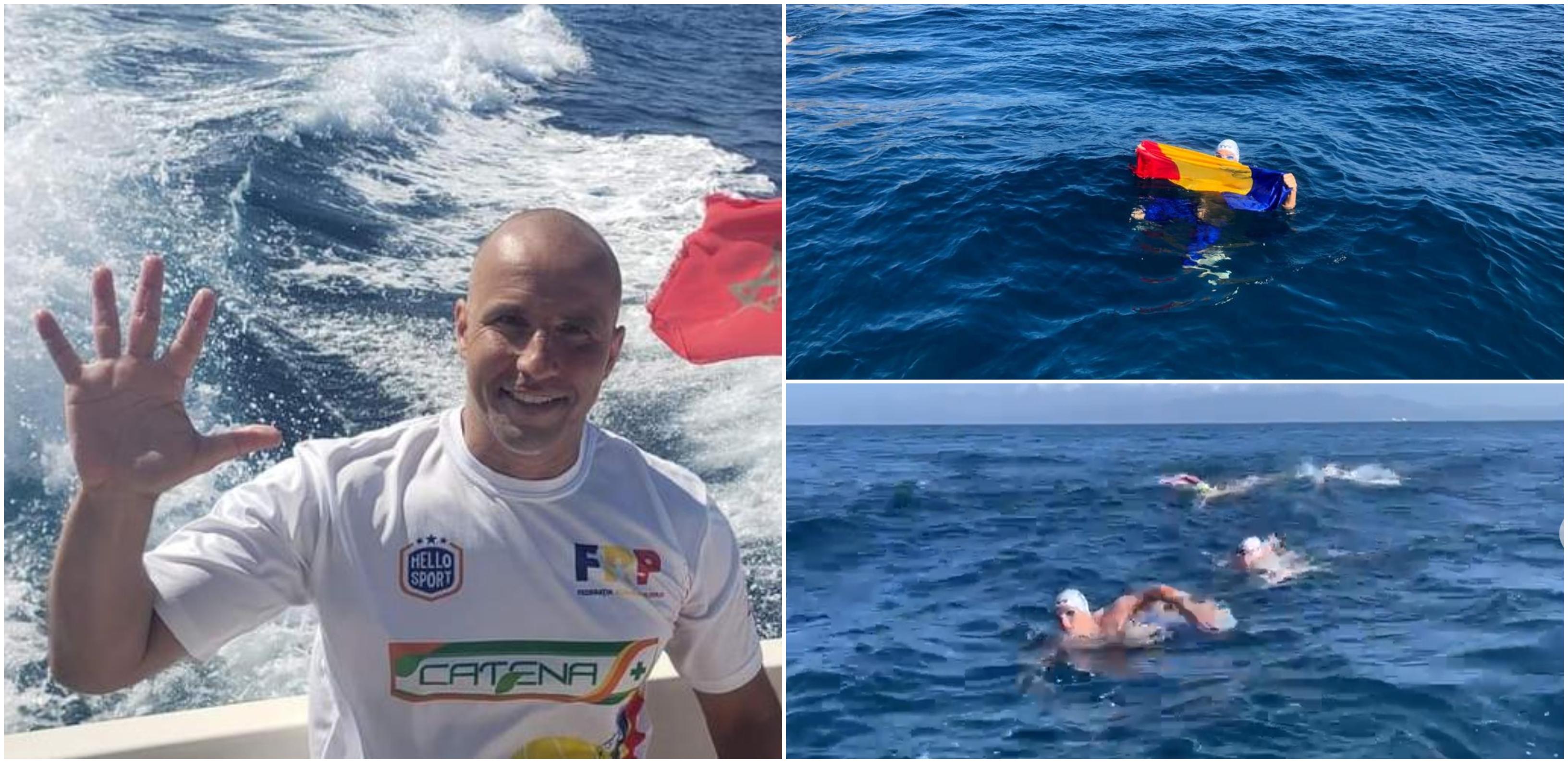 Paul Georgescu, primul român care traversează înot Strâmtoarea ...