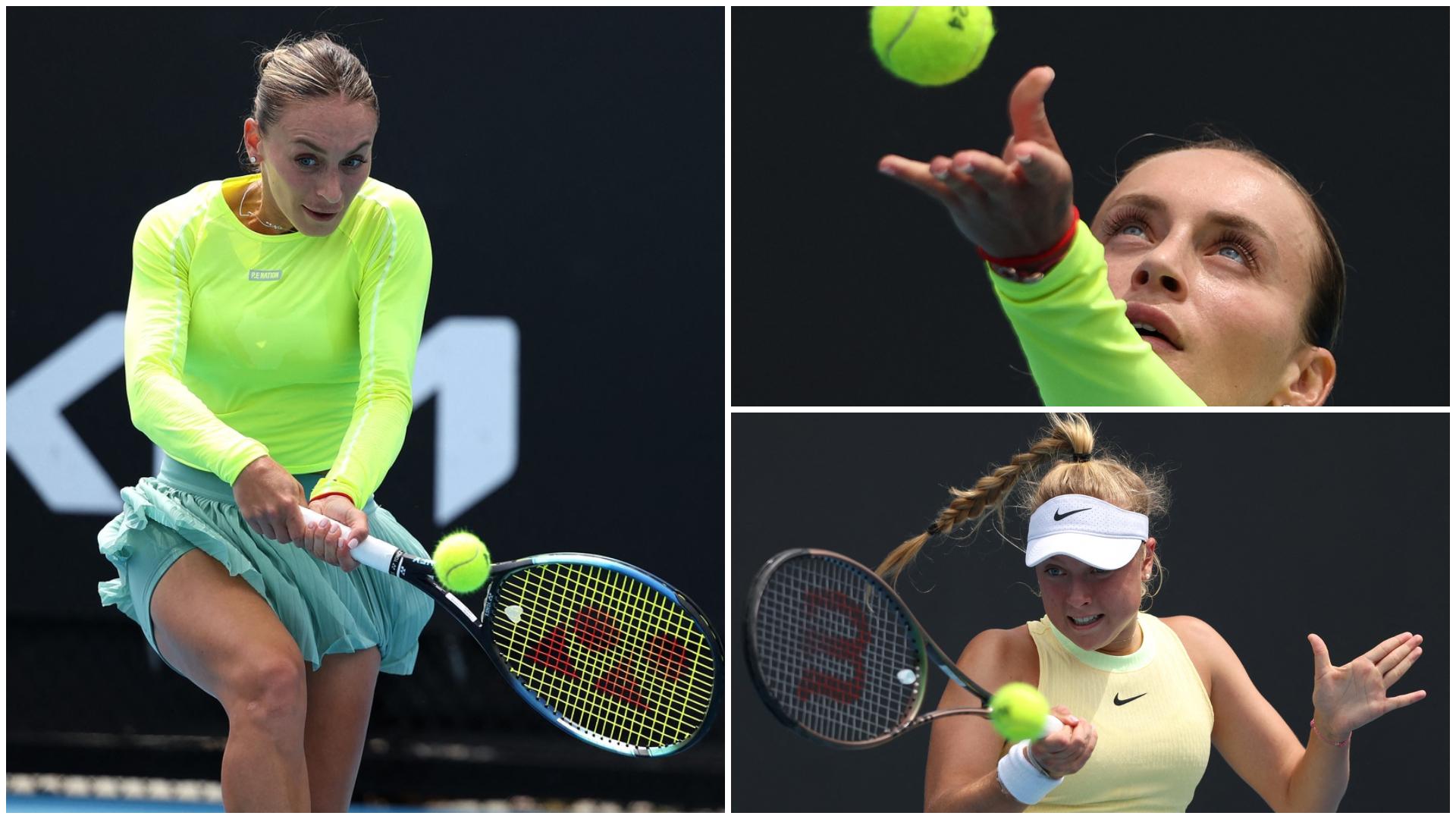 Australian Open 2024: Ana Bogdan, eliminată în primul tur de o adolescentă din Cehia. Wozniacki ...