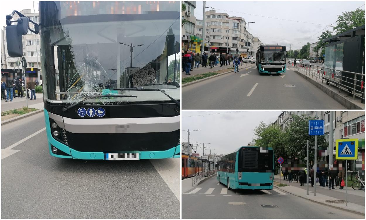 Un autobuz plin cu pasageri a spulberat trei femei, pe o trecere de ...