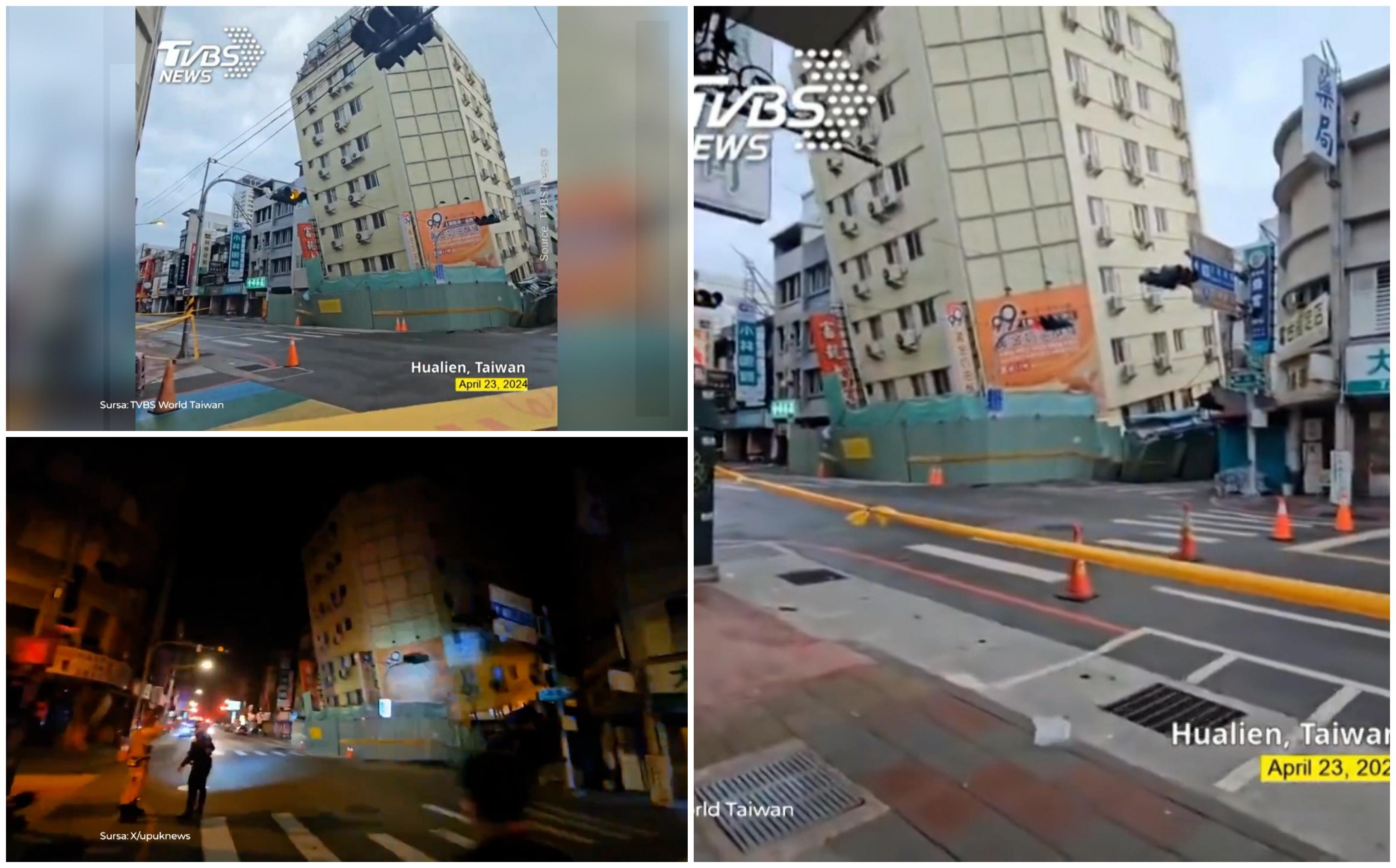 Cutremur puternic în Taiwan. Seismul de 6,3 pe scara Richter a zguduit ...