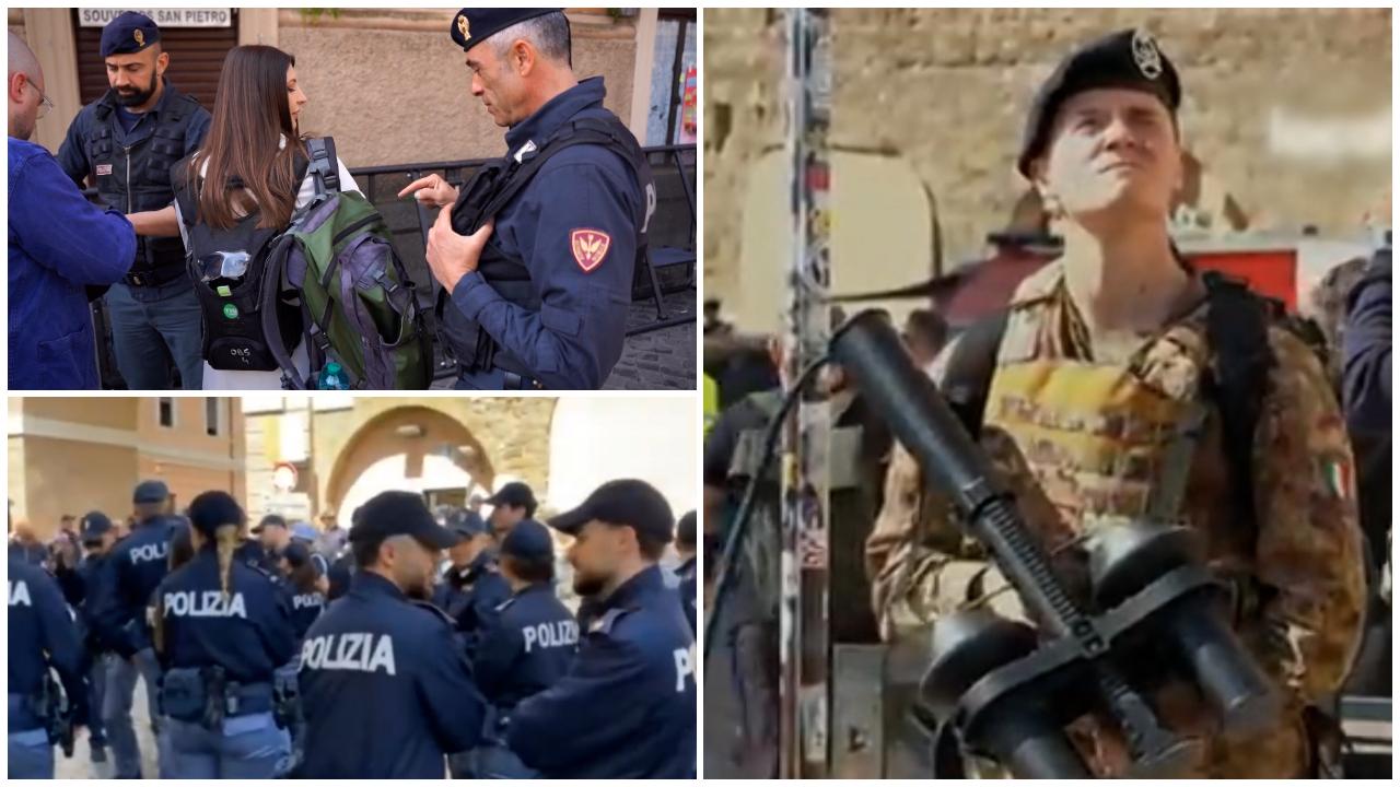 Piaţa Sfântul Petru, cel mai păzit loc: soldaţi, luptători anti-tero şi ...