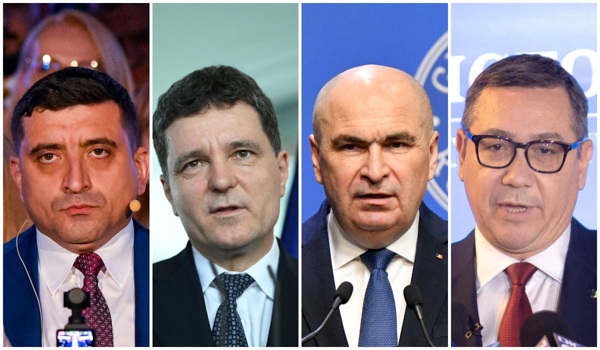 INSCOP: Simion conduce în topul încrederii cu 34,3%. Nicușor Dan are 27 ...